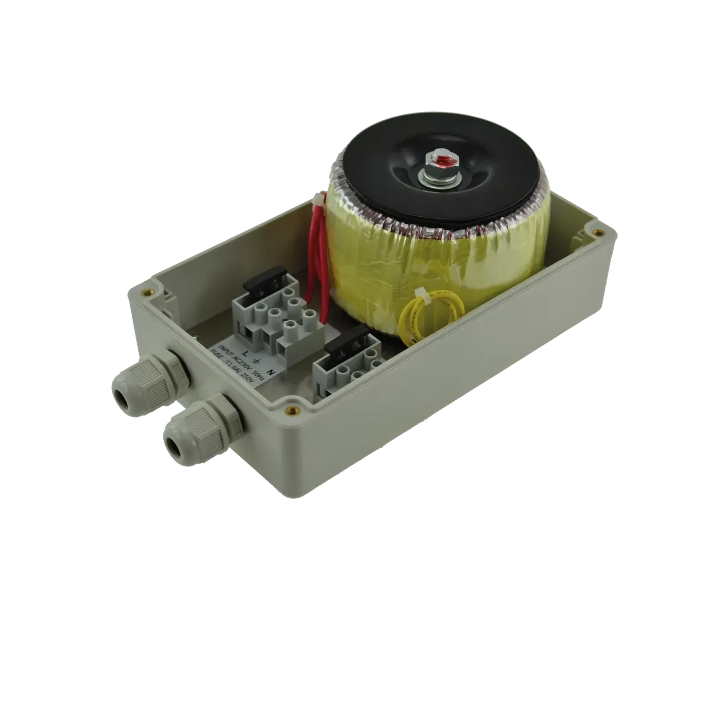 Transformateur en boitier ABS IP65 24V 5A - Transformateurs en boitier ...