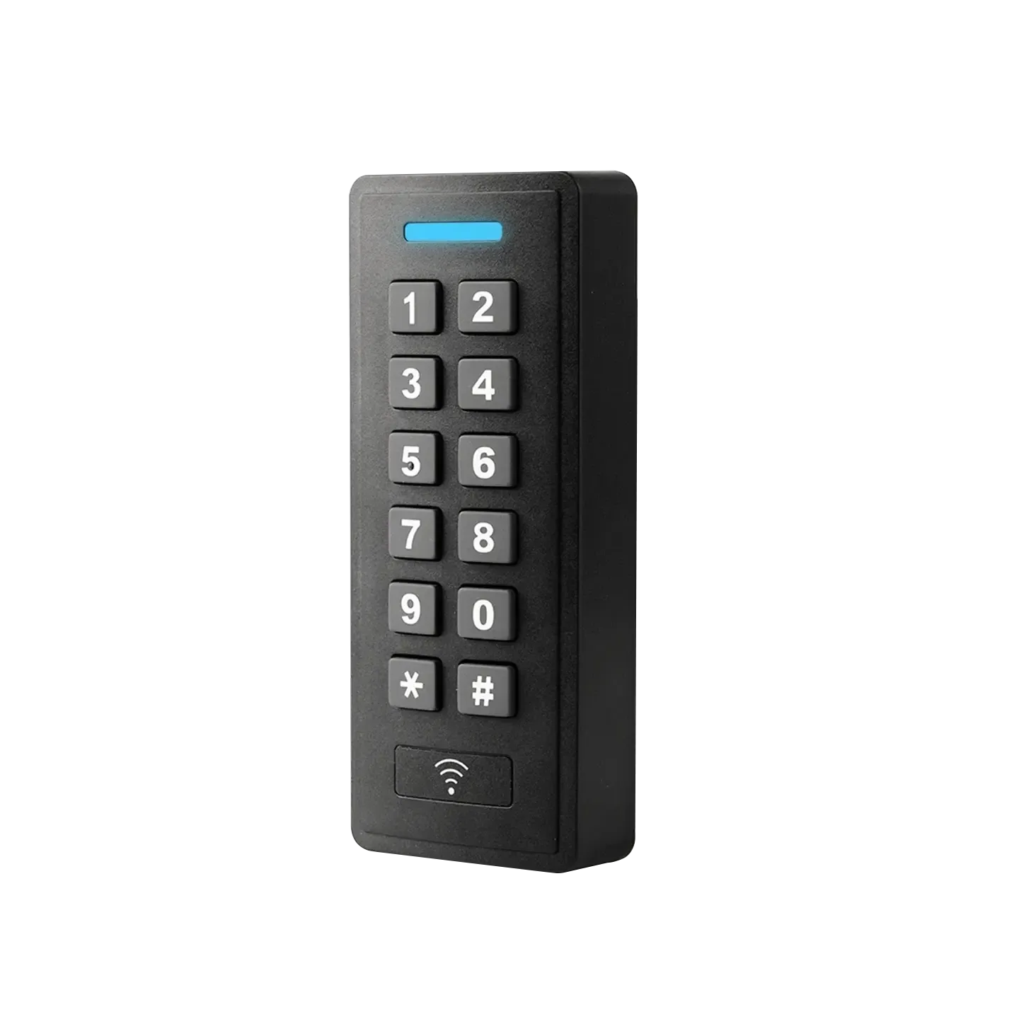 Clavier à codes / Lecteur RFID autonome ASK2, 12 à 24V, EM MARIN 125 ...