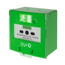 Déclencheur manuel: declencheurs issue de secours, alarme - IZYX SYSTEMS