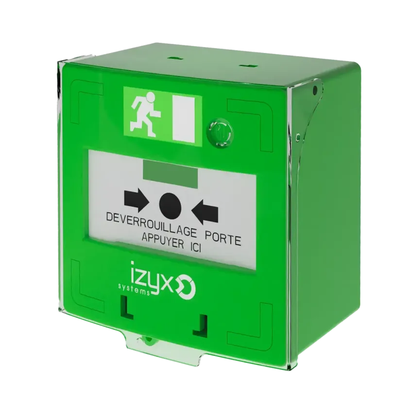 Déclencheur manuel: declencheurs issue de secours, alarme - IZYX SYSTEMS