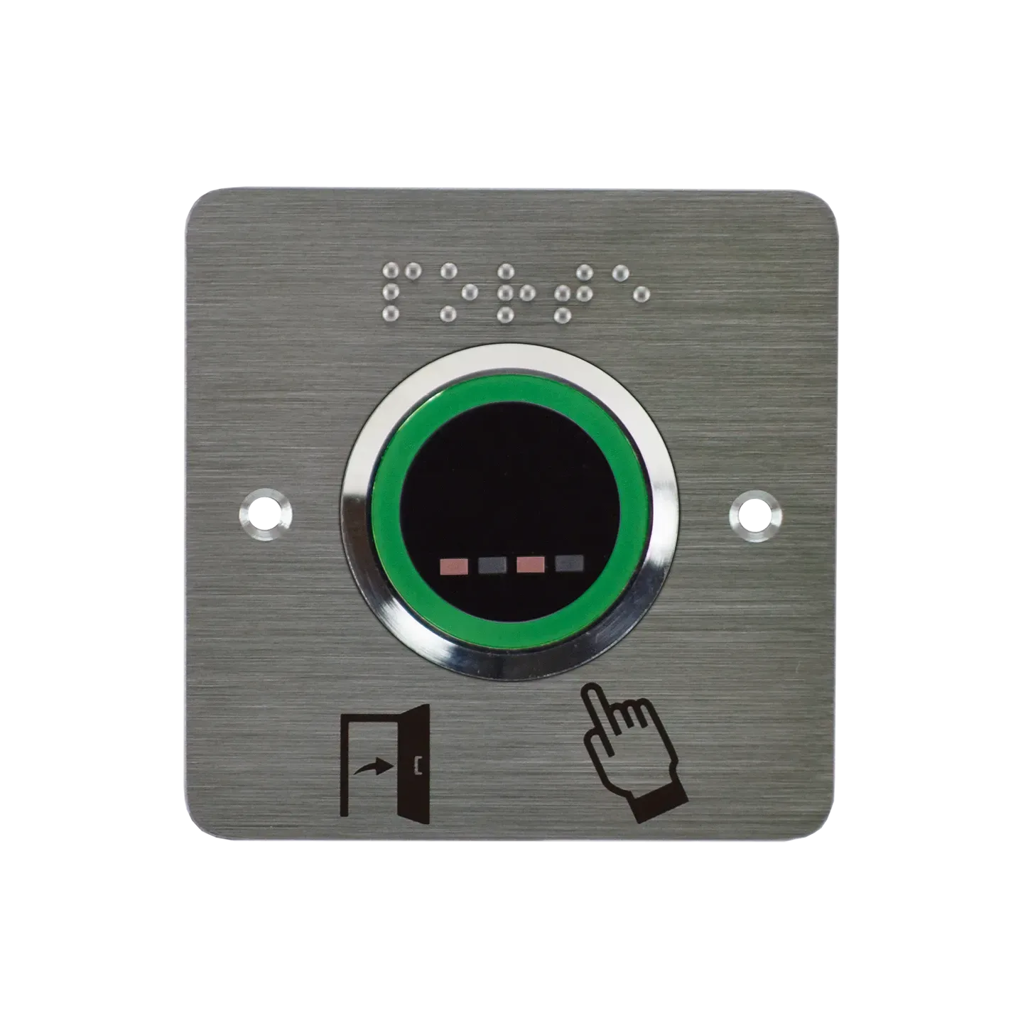 Capteur infrarouge, Ø 38 mm, pilotable ou bistable sur plaque carrée ...