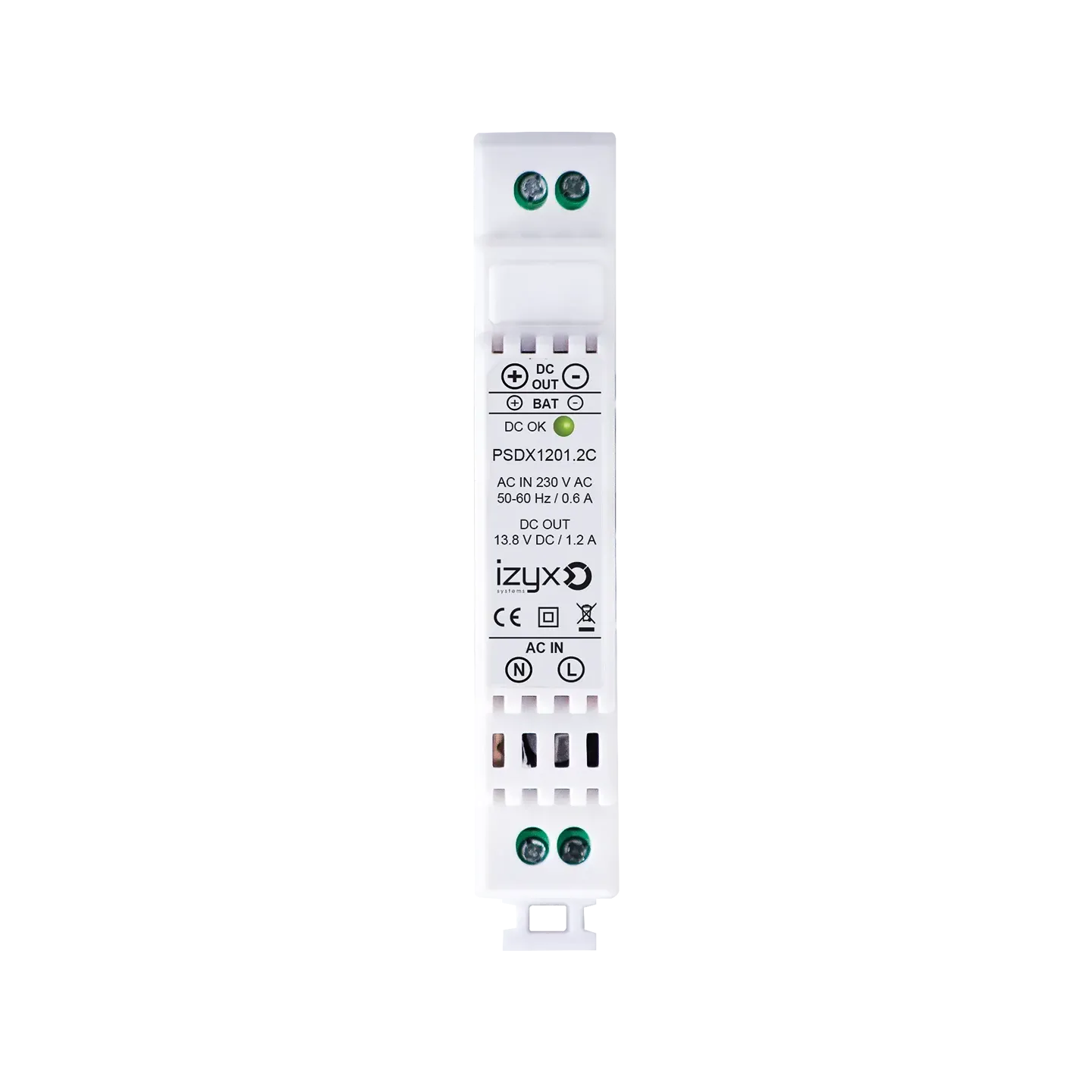 Alimentation chargeur rail DIN 12V 1,2A - Alimentations chargeurs rail ...