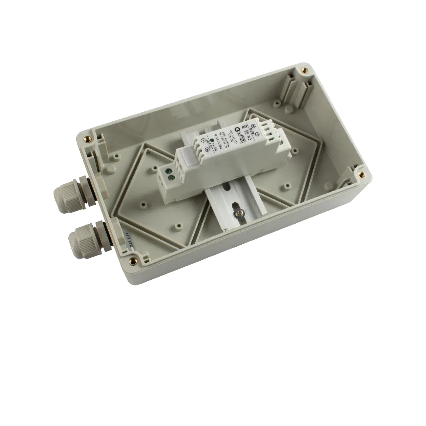 Alimentation boitier ABS IP65 24V 0,75A - Alimentations boîtiers ABS ...