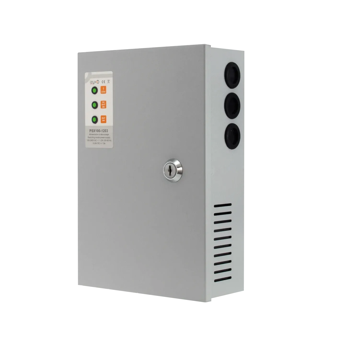 Alimentation chargeur en coffret métal 12V 3A