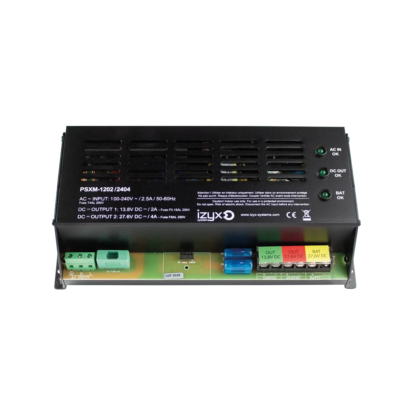 Module alimentation chargeur 12V/24V 2A/4A - Modules pour chargeurs Bi ...