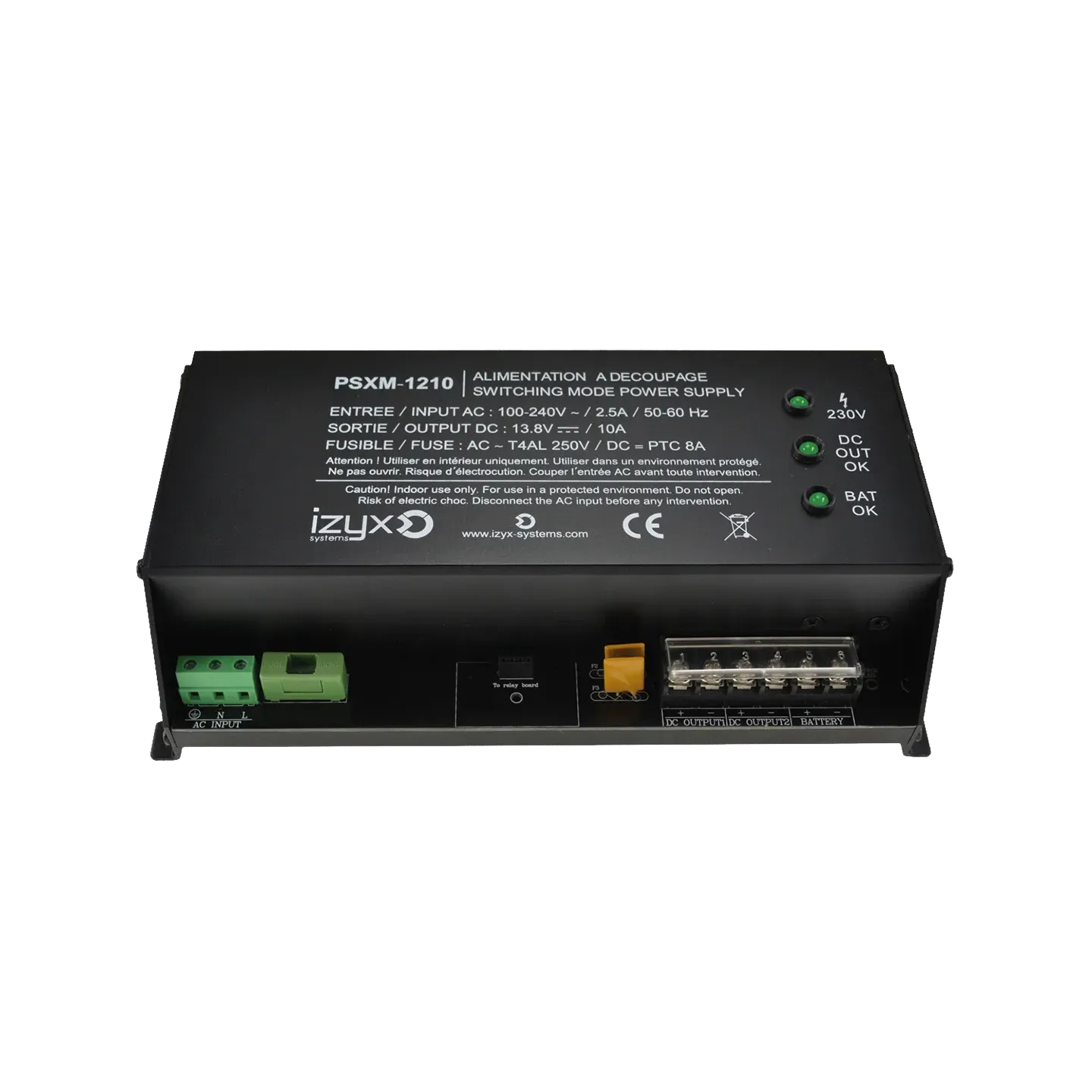 Module alimentation chargeur 12V 10A - Modules pour chargeurs 12V DC - izyx system